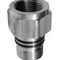 Hydraulic adapter - 7572C-14C - Rego Europe - thread / brass
