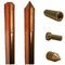 Copper-coated steel ground rod - 252 series - INGESCO