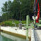 Screen with trash rake - Künz GmbH - for wastewater treatment