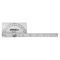 Stainless steel protractor - 1854-0600 - Johnson Level - measuring ...