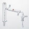 Borosilicate glass distillation column - D171014 - Synthware glass ...