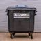 Urban waste container - TRAFLUX - with lid / 4-wheel