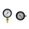 Dial pressure gauge - PG XX - Plugco - threaded / brass