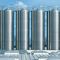 Cone-bottom silo - Zeppelin Silos & Systems - inox / aluminum