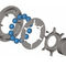 Flexible coupling - HTB series - RENOLD - for marine applications / flange