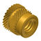 Threaded insert - SONIC-LOK® - PSM International - brass / round / for ...