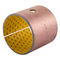 Open plain bearing - POM-MET® - GLT-Gleitlagertechnik GmbH - composite