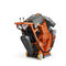 Manual shot blasting machine - EBE 350S - Husqvarna - for concrete