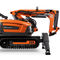 Remote-controlled demolition robot - DXR 275 - Husqvarna - compact