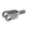 Clevis with male thread - 459 series - Jergens, Inc. - steel