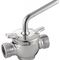 Conical plug valve - 61382 - BENE INOX - manual / threaded / stainless ...