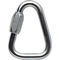 Pear-shaped carabiner - DELTA - PETZL SECURITE - locking / steel