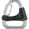 Pear-shaped carabiner - DELTA - PETZL SECURITE - locking / steel