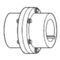 Rigid coupling - G82 - CENTA POWER TRANSMISSION - gear / shaft / torque