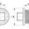 Pipe shutter - 075 series - Skiffy - plastic