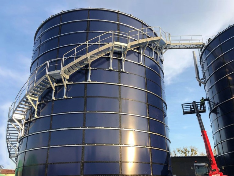 Access stairs for storage tanks - Fryderyka Chopina 38, 38-320 Gorlice ...