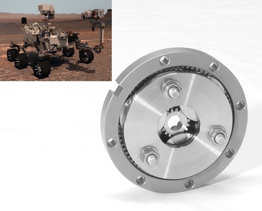 Matex's all stainless custom planetary gear has been employed to a Moon ...