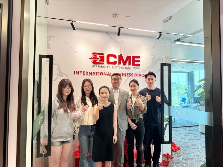 Congratulations on CME International Business Division's office ...