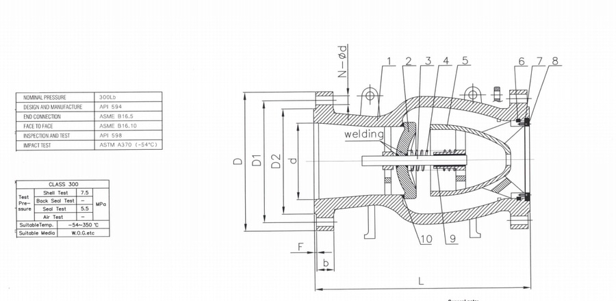 Special Check Valve: Non Slam Check Valve/Axial Flow Check Valve - Via ...