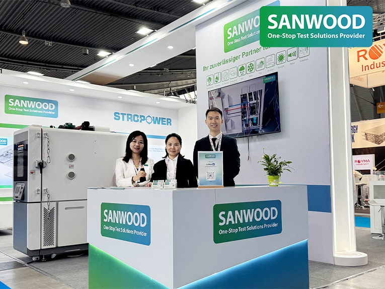 Exhibition time Sanwood Technology Takes You to The European Battery ...