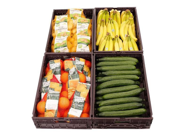 The flattest folding box on the market for ALDI fruit and vegetables ...