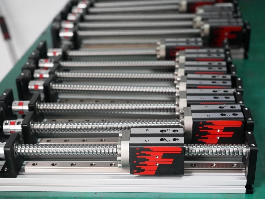 FUYU FSK40 Linear Guide Table Ball Screw Motion CNC Linear Guide Stage Actuator Motorized Nema ...