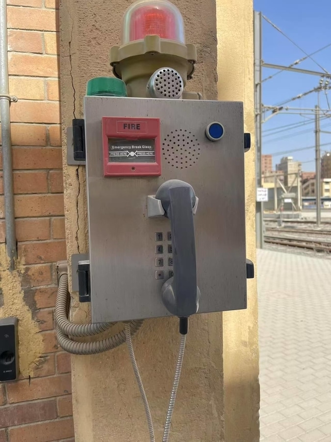 KNTECH Fire Alarm Call Box KNZD-41 installed in Egypt Metro. - Shenzhen, Guangdong Province ...