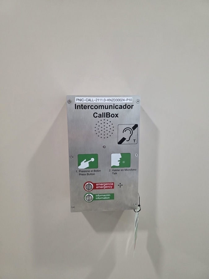 KNTECH Help Point System model KNZD-30-2IPIL installed at Peruvian airport. - Shenzhen ...
