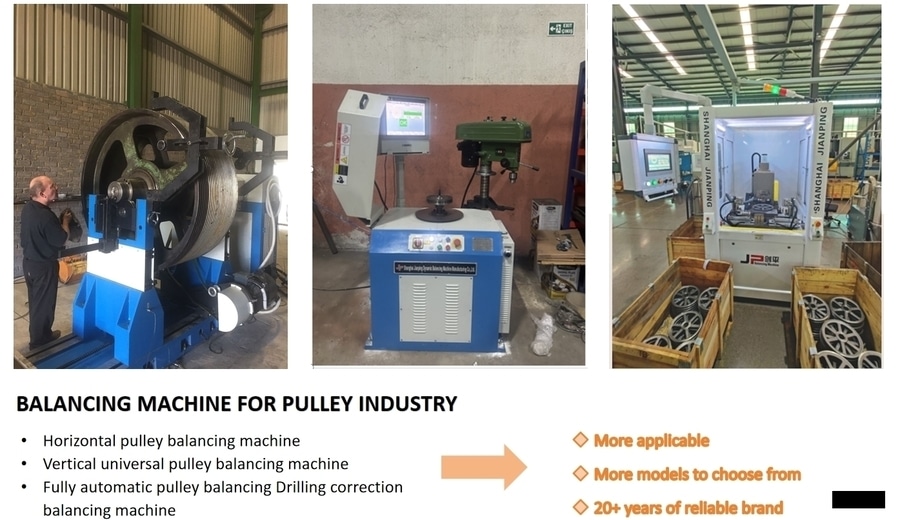 Pulley balancing machine - Shanghai, China - Shanghai Jianping Dynamic ...