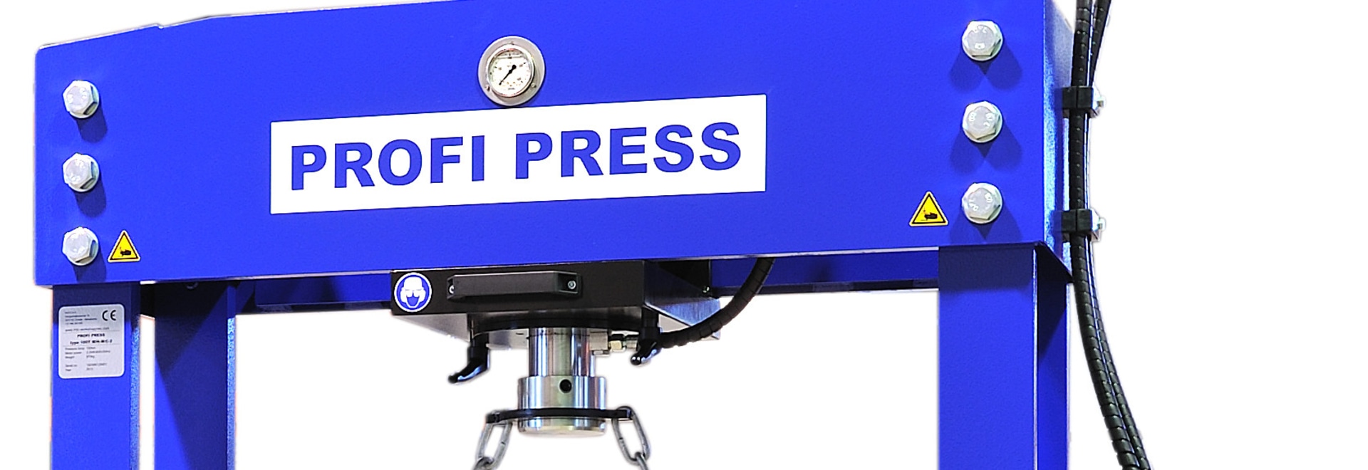The best-selling hydraulic workshop press: 100 ton Profi Press ...