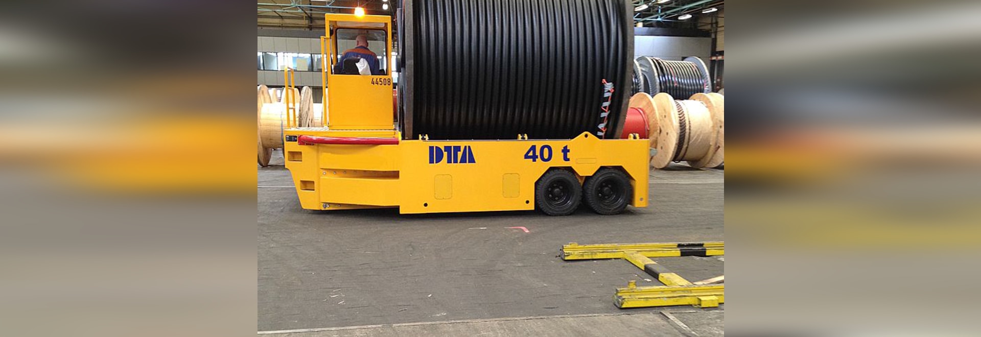 Cable drum transporter - DTA
