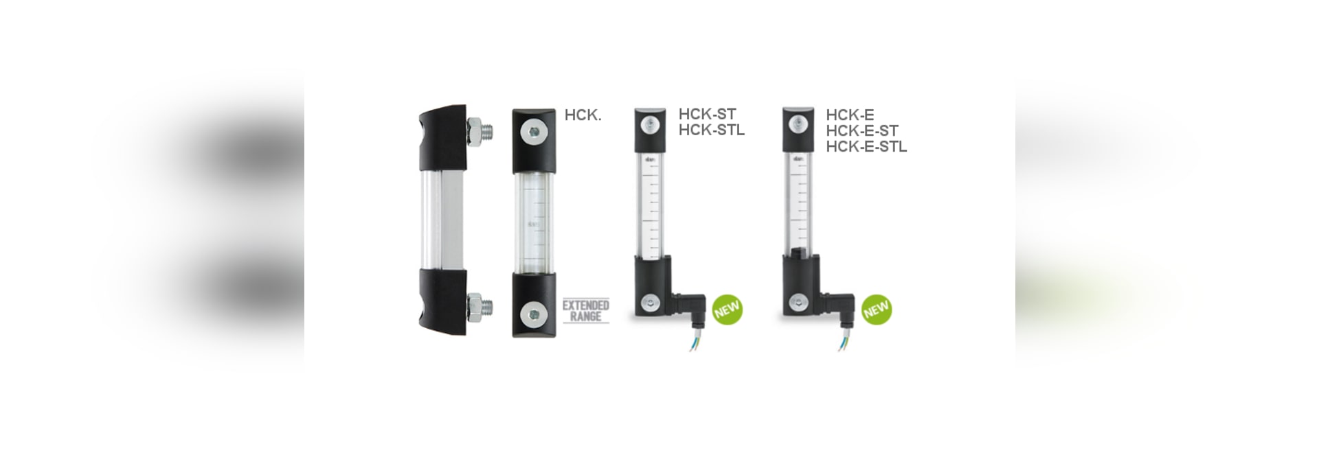 Column level indicators with temperature and level sensor, suitable for ...