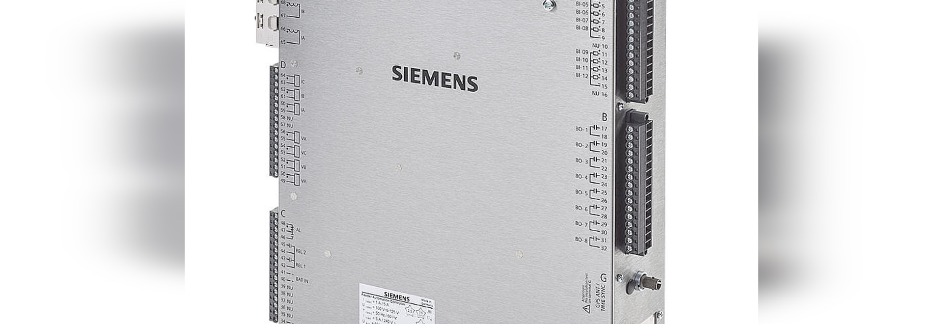 Merging Unit SIPROTEC 7SC805 for conventional instrument transformers ...
