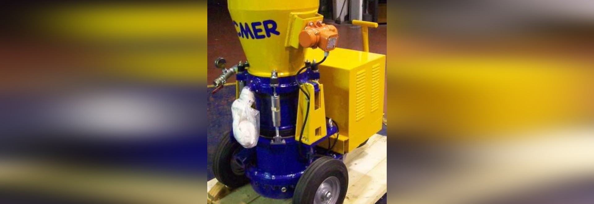 NEW: spraying machine / concrete by Ocmer co s.r.l. - Ocmer co s.r.l.