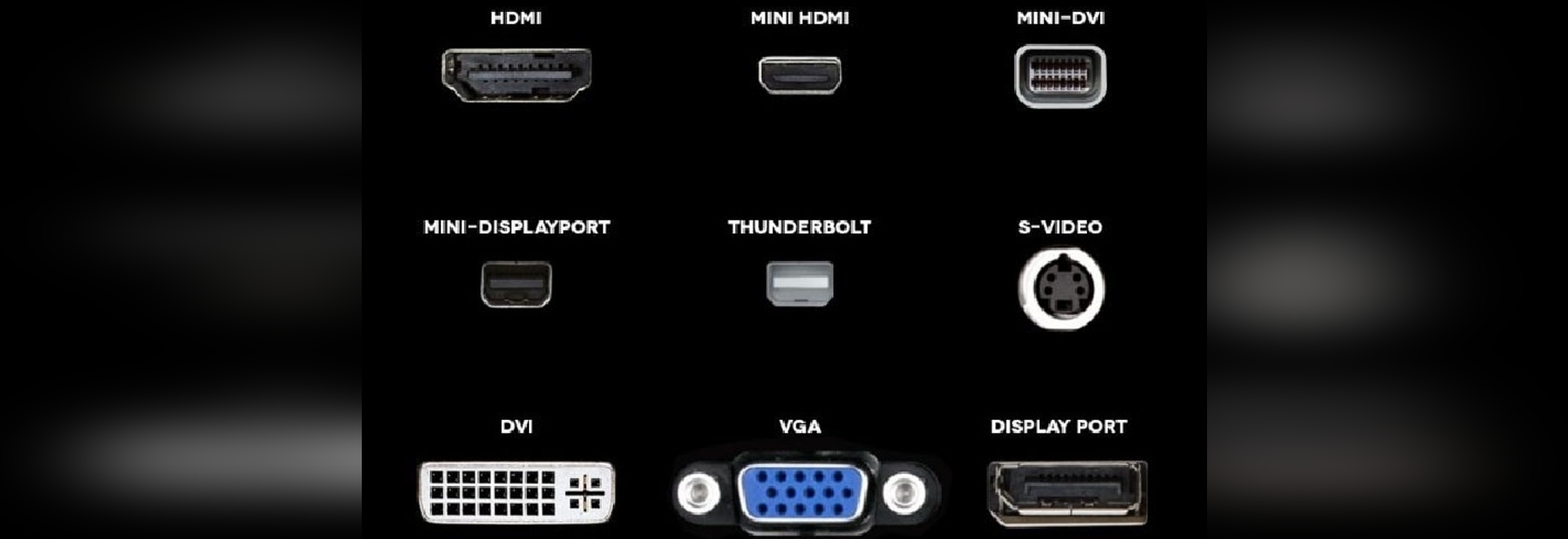 Numerous varieties of monitor ports - Caiwuwei, Futian District ...