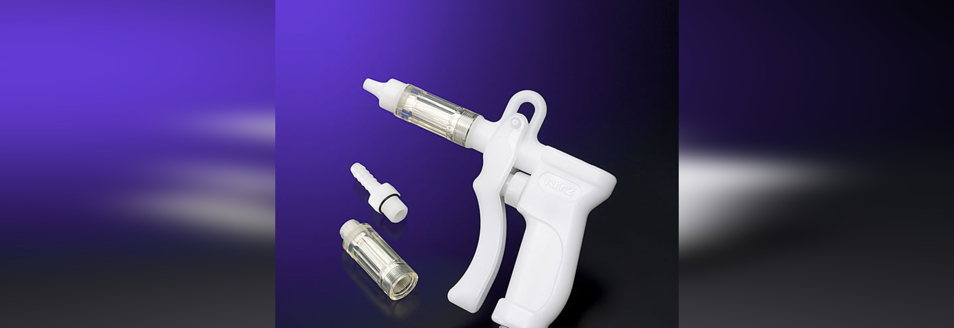 Polypropylene body type air blow gun with filter - KITZ MICRO FILTER ...