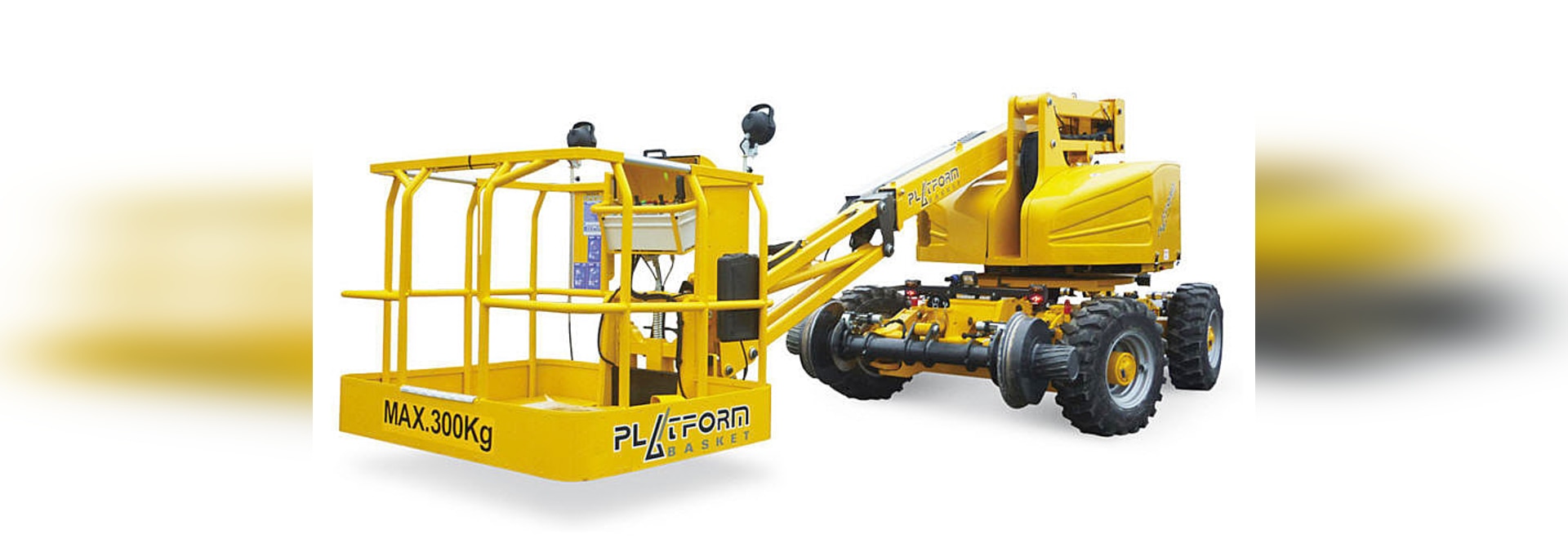 RR 14 EVO Rail Road Access Platforms - Platform Basket