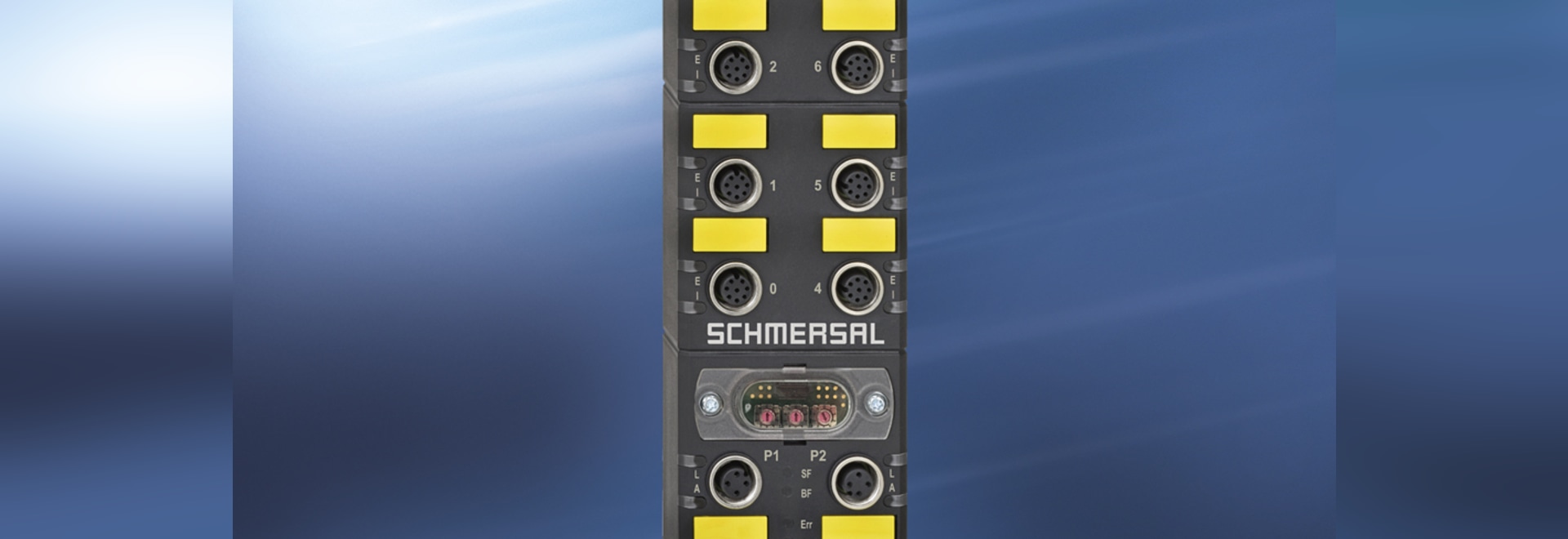 Safety field box with PROFINET/PROFIsafe field bus interface ...