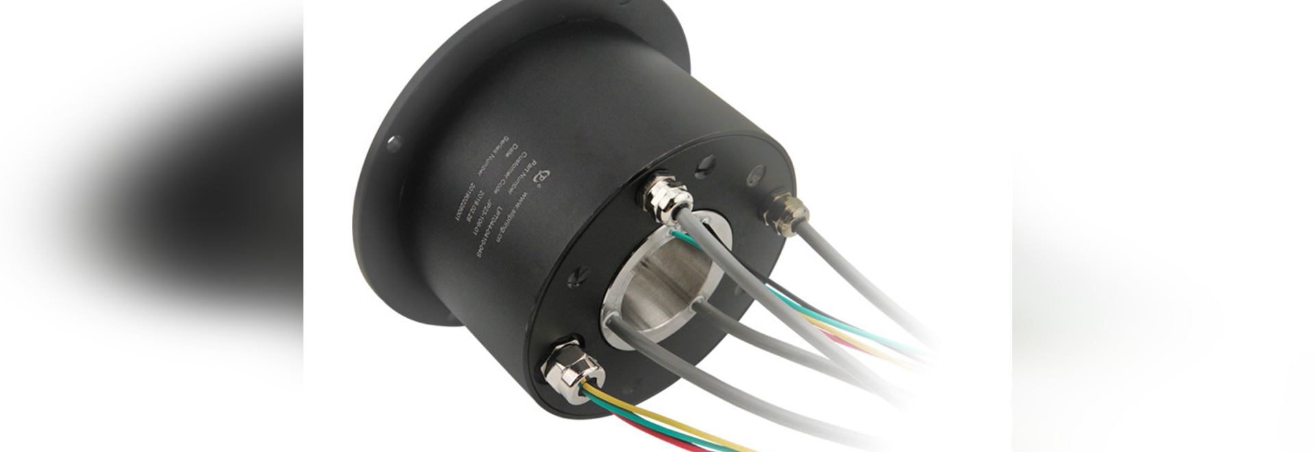 Cable Reel Slip Ring with Wires Outlets on One Side - Shenzhen ...