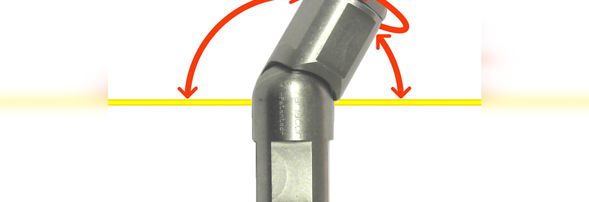 Swivel joint for dispensing adhesives gun - MID - VARIACOR