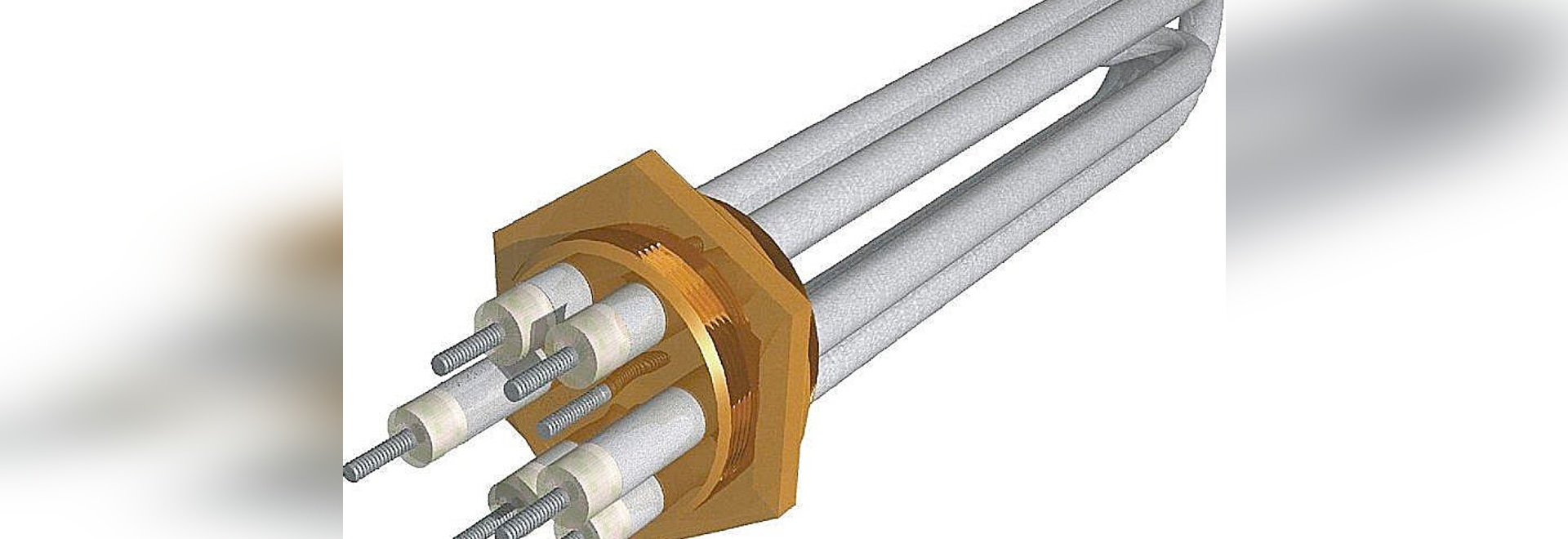 Threaded immersion heater - Vulcanic