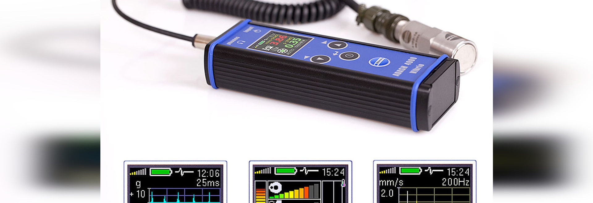 Vibration data collector unbeatable in price/performance ratio – A4900 ...