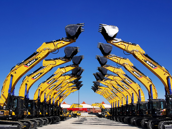 New SANY excavator debuts at RWM Exhibition - Shanghai, China - SANY