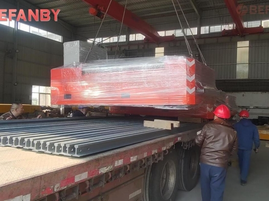 The combined use of turntable carts and rail carts - Yanjin County ...