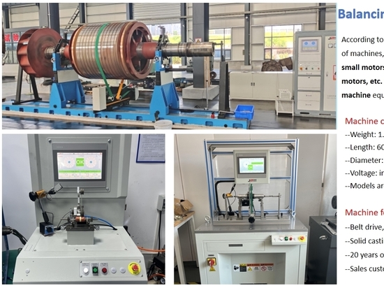 JP Balancing Machine for Automotive Fan Heaters and Cooling Fans ...