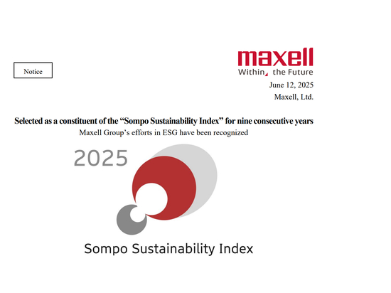 Maxell, Ltd. company News and Trends items
