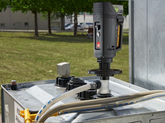 Achema 2024: a new mobile drum pump with battery drive - Erlenstraße 5 ...