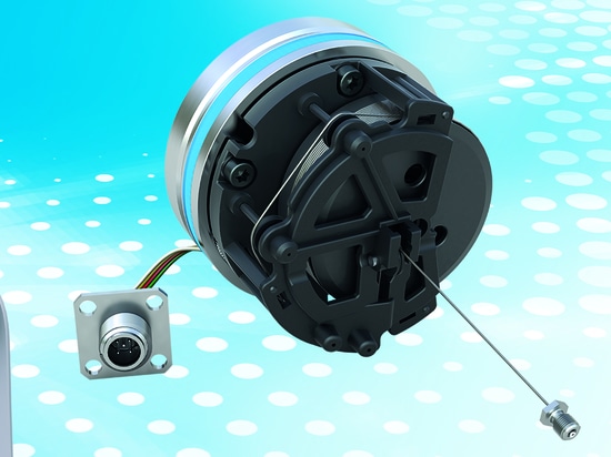 SGH25 - Wire-actuated encoder as integrated position sensor for hydraulic cylinders up to 2.5m ...