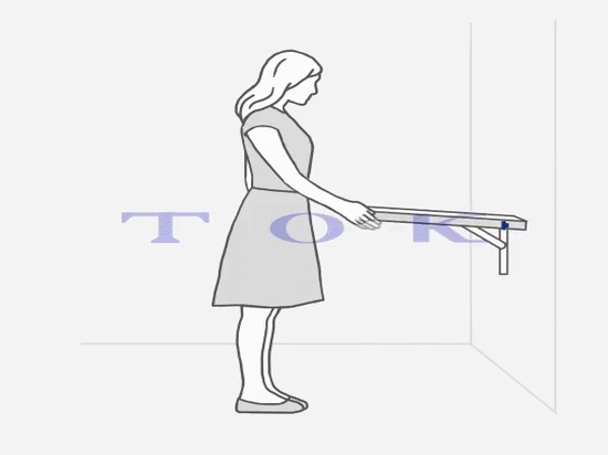 Folding Table With Rotary Damper - Immermannstraße, 40210 Düsseldorf ...