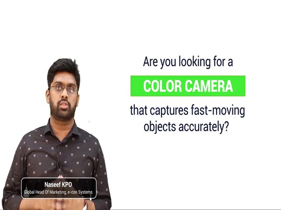 e-con Systems launches 120 fps Full HD Color Global Shutter Camera ...